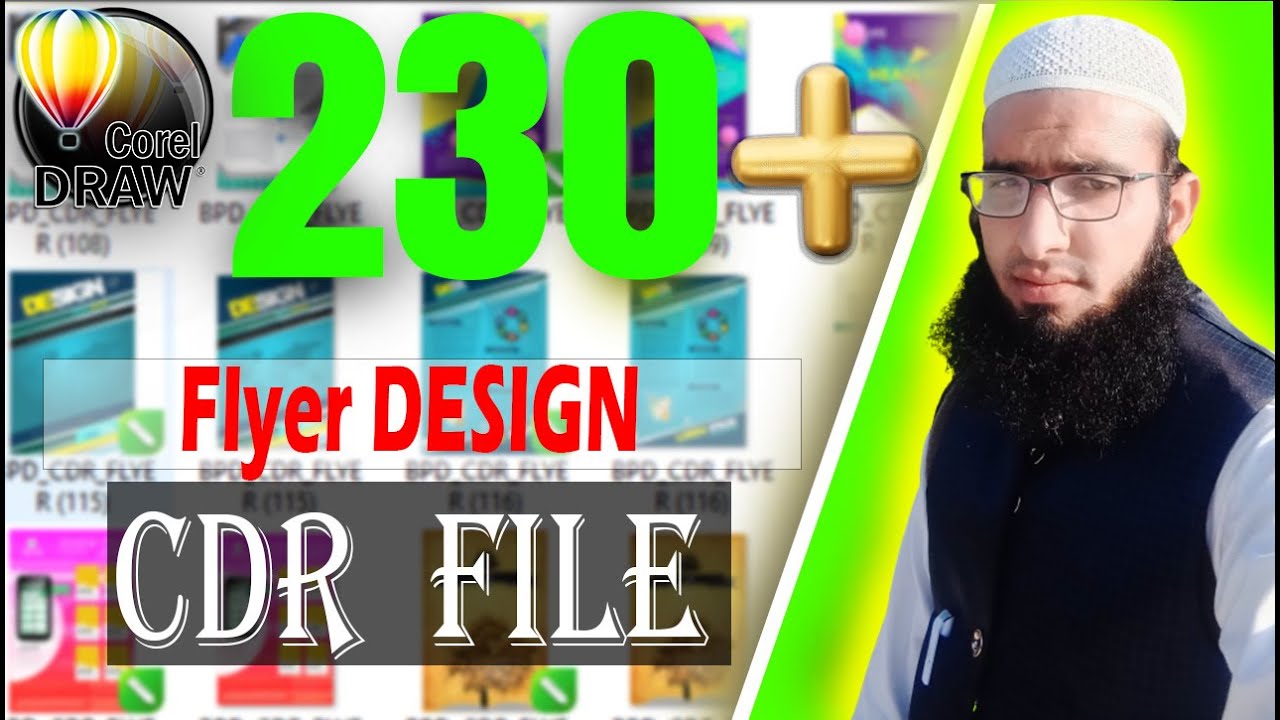 Flyer cdr file free download - YouTube