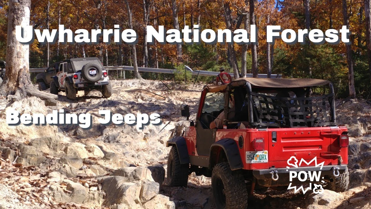 Uwharrie Jeep Trails - Badin Lake OHV Area - YouTube