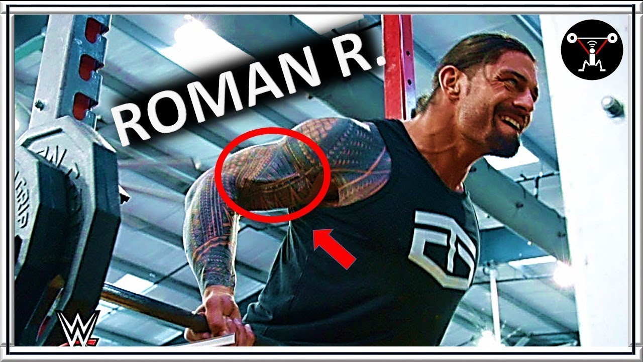 ROMAN Reigns RUTINA de EJERCICIOS EN GYM - YouTube