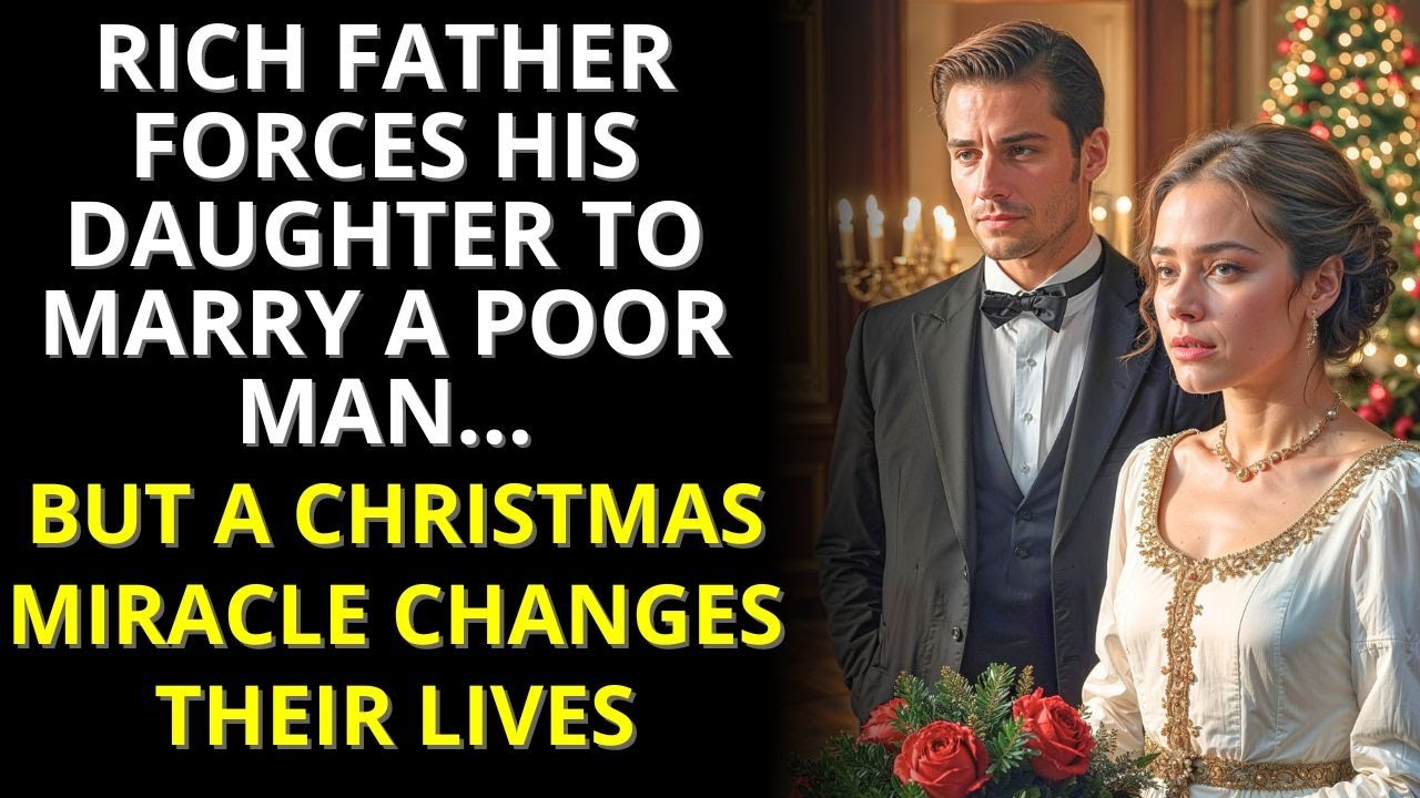 Rich Father Forces His Daughter to Marry A POOR MAN... But Christmas ...