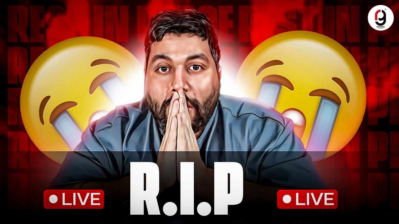 REST IN PEACE | WHY NOT DOING LIVE FOR SO LONG ? | NO REACTIONS ...