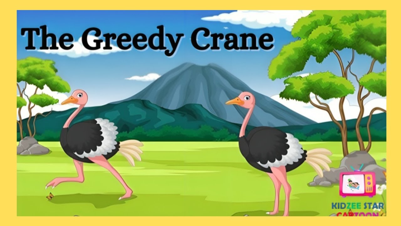 The Greedy Crane @ Kidzee Star Cartoon - YouTube