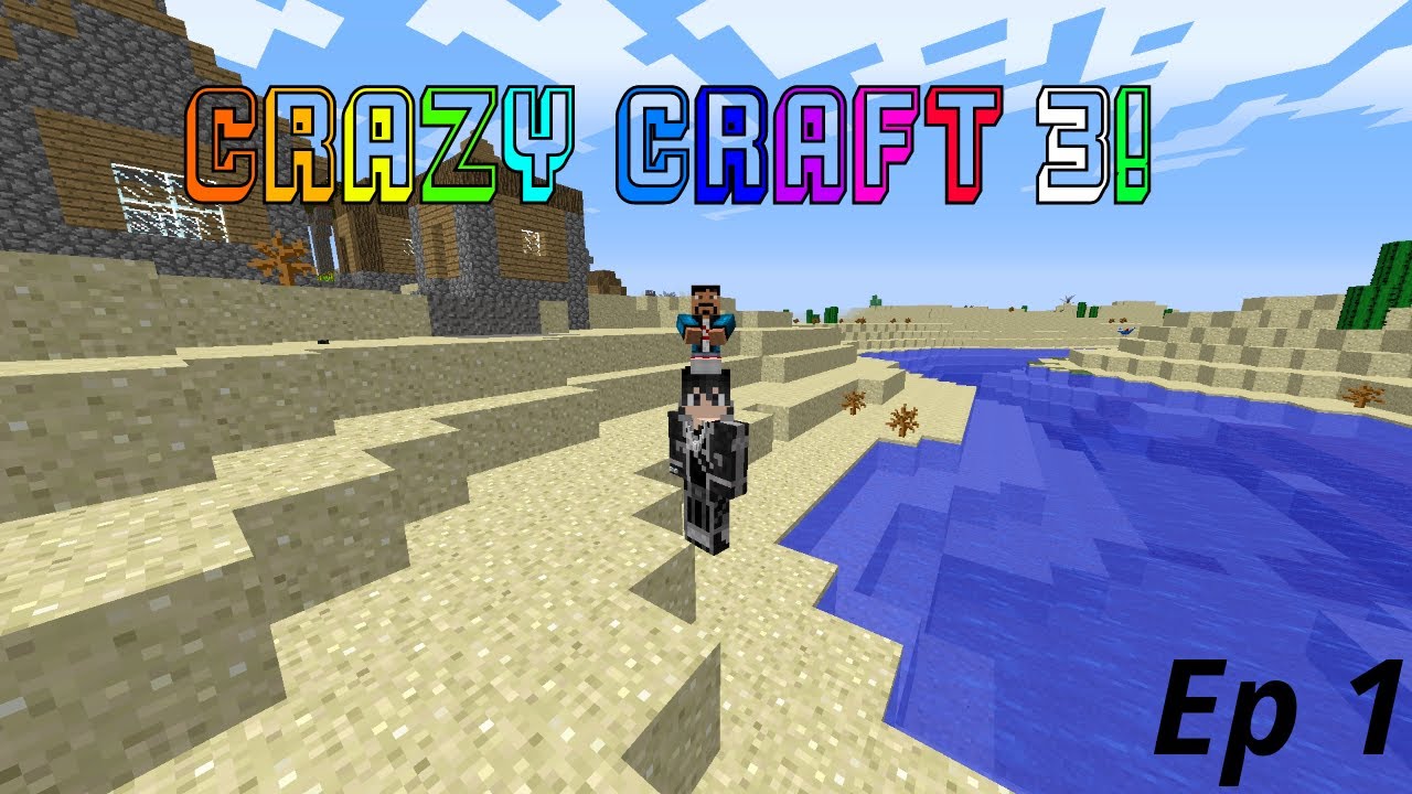 Crazy Craft Is THE BEST MODPACK! (ep 1) - YouTube