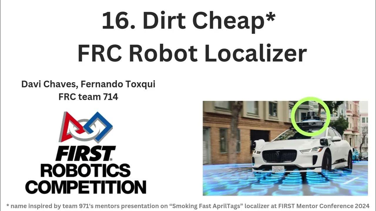 FRC in Python - 16. Dirt Cheap FRC Robot Localizer - YouTube