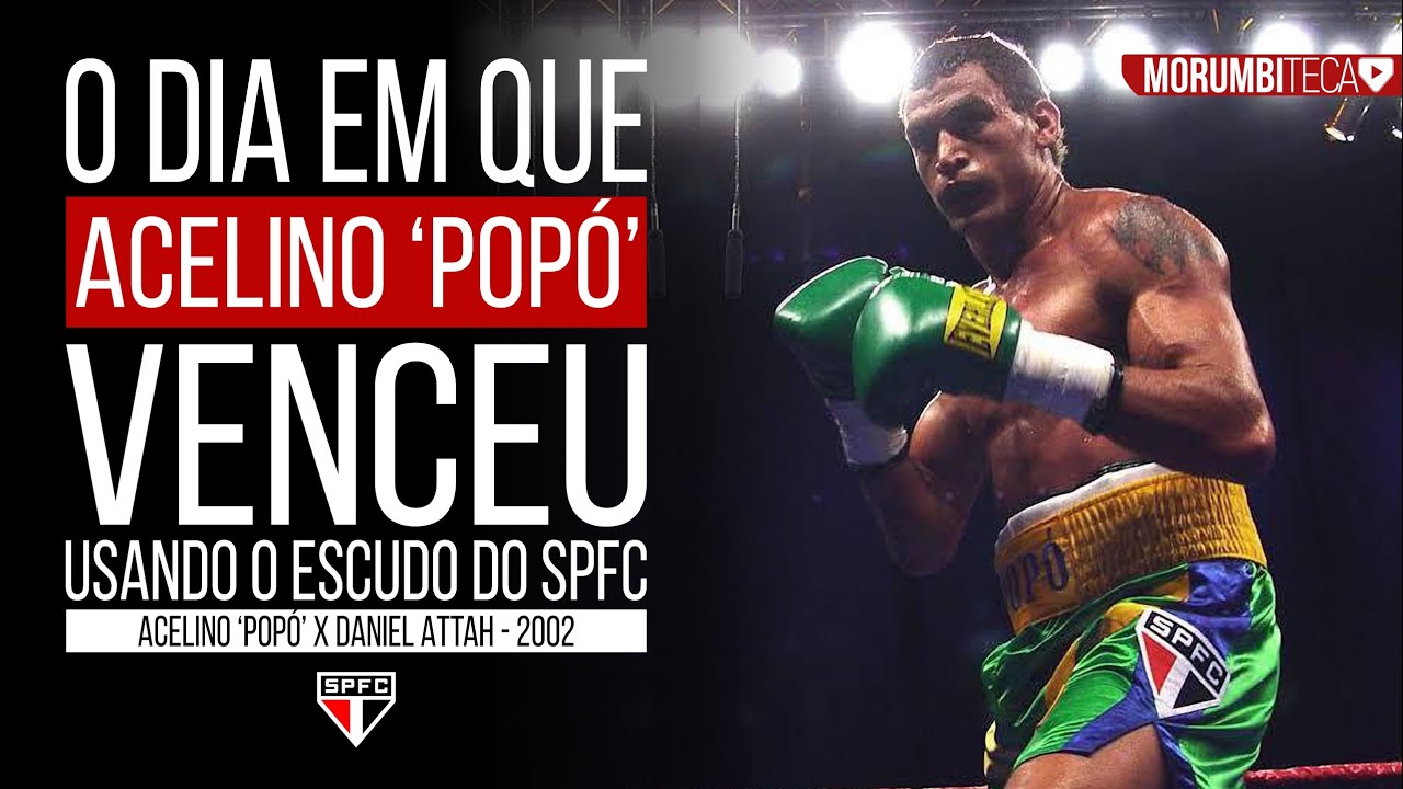 O DIA QUE POPÓ LUTOU COM O CALÇÃO DO SÃO PAULO FC! Acelino Popó vs ...