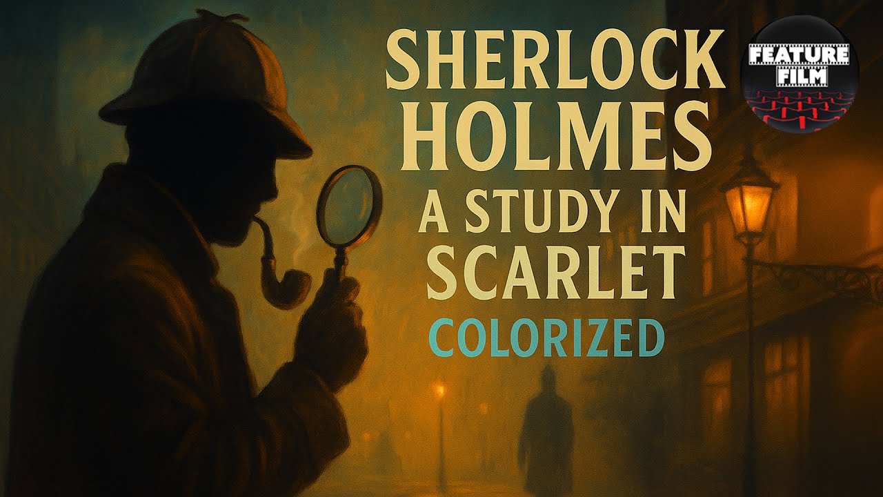 Sherlock Holmes: A Study in Scarlet (1933) | Colorized Classic Mystery ...