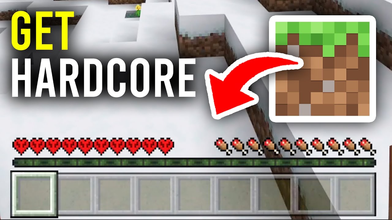 How To Get Hardcore Mode In Minecraft Bedrock - Full Guide - YouTube
