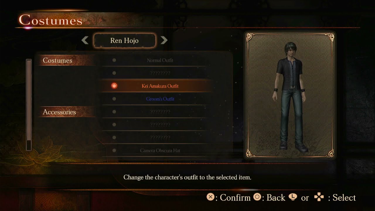 Fatal frame 5 Maiden of Black Water ( All Dlc Costumes) - YouTube