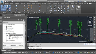 Using Civil 3D to Calculate & Display Cross Sectional Volumes - YouTube