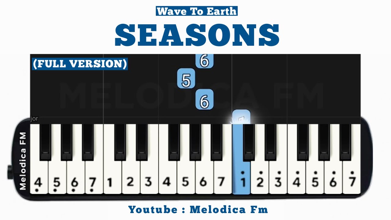 seasons - Wave to Earth [FULL VERSION] | Not Angka Pianika - YouTube