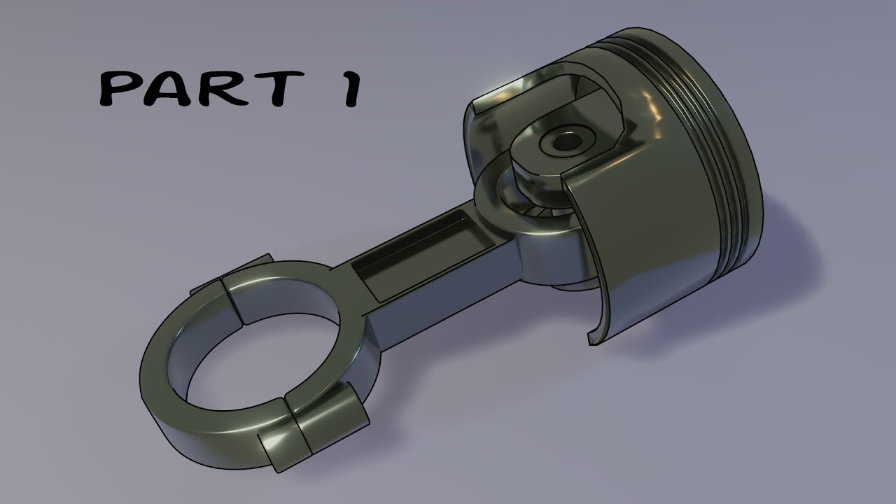 Connecting Rod Modeling in 3D Blender. |Part 1| - YouTube