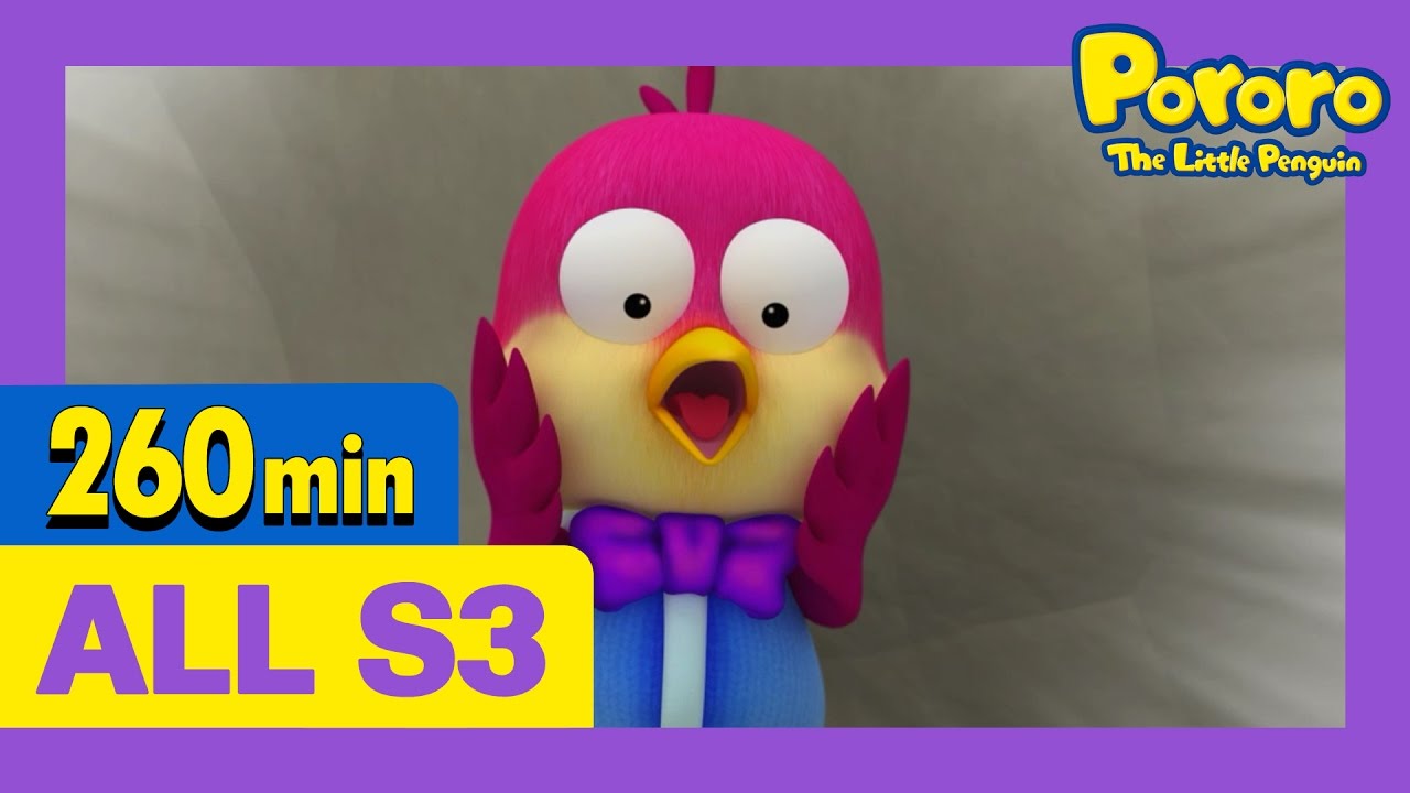 (EN) Pororo Season 3 Full Episodes E01~E52 (260min) - YouTube