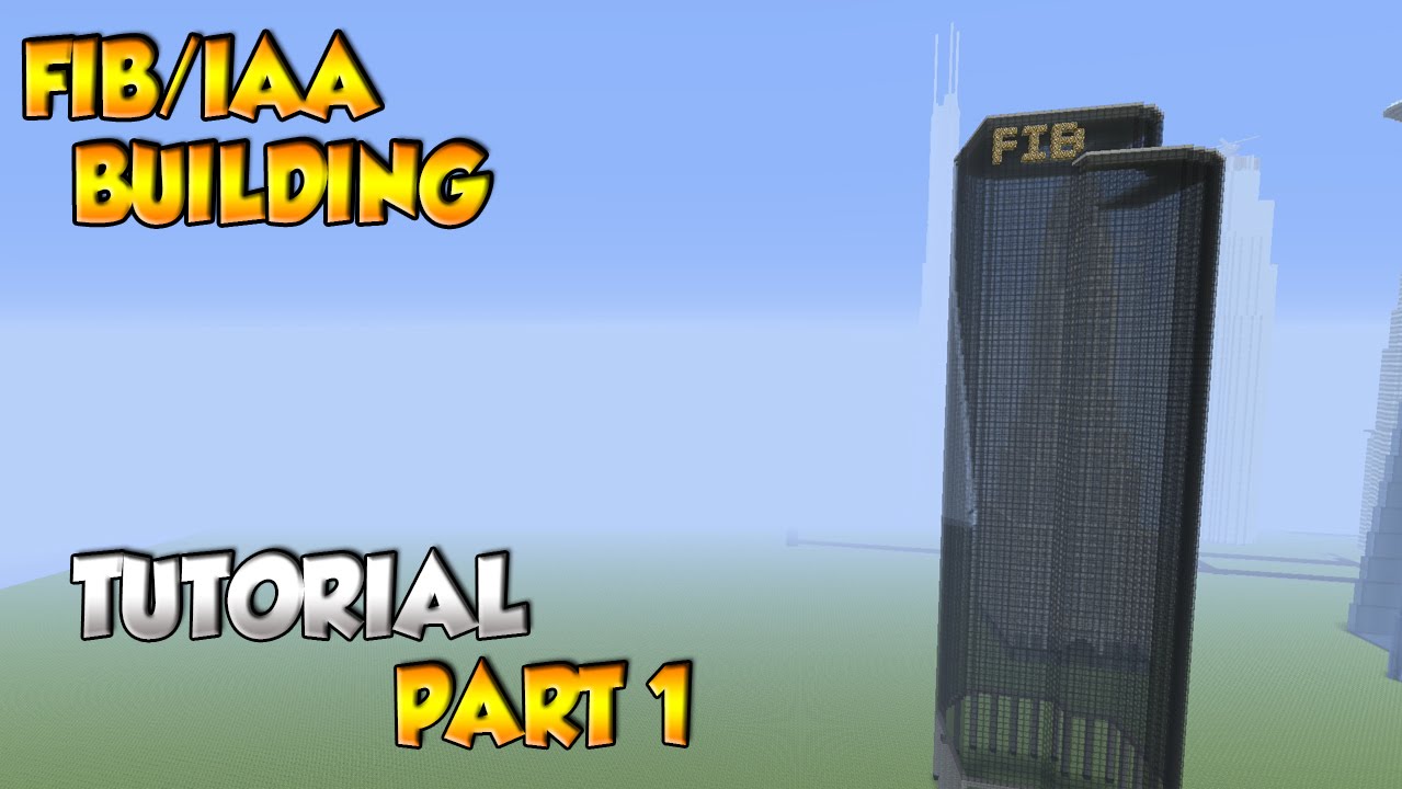 Minecraft Two California Plaza / FIB Building Tutorial Part 1 - YouTube