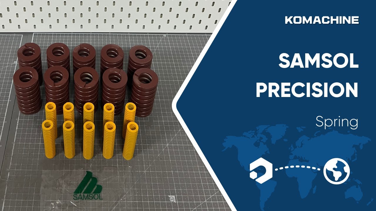 SAMSOL PRECISION / Spring (SB50*100) / INV-02136 - YouTube