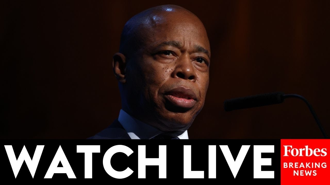 WATCH LIVE: New York City Mayor Eric Adams Makes A Campaign ...