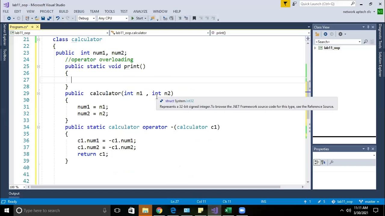 Lab10 106278 Object Oriented Programming Part 4 Youtube