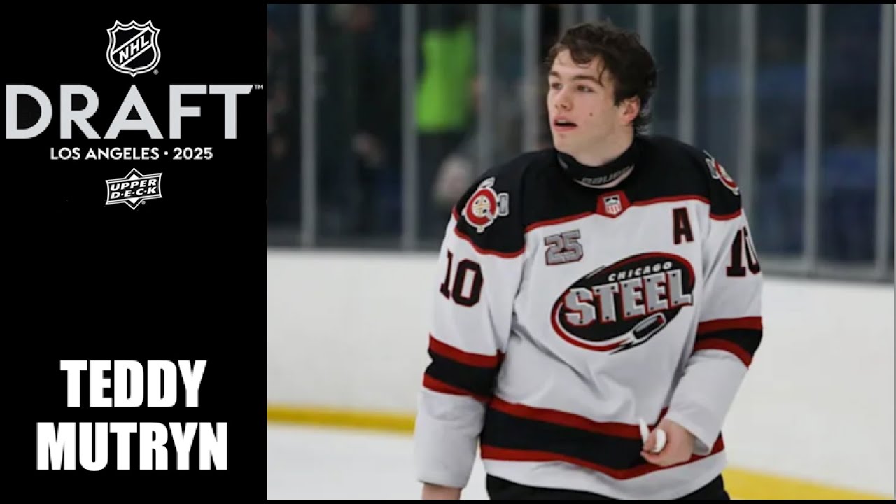 2025 NHL Draft : Teddy Mutryn - 24-25 Highlights - YouTube