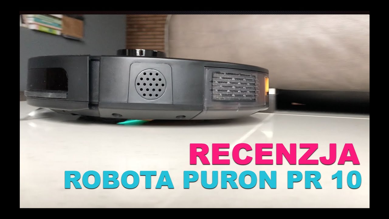 HIPOALERGICZNI | Recenzja robota odkurzającego i mopującego PURON PR10 ...