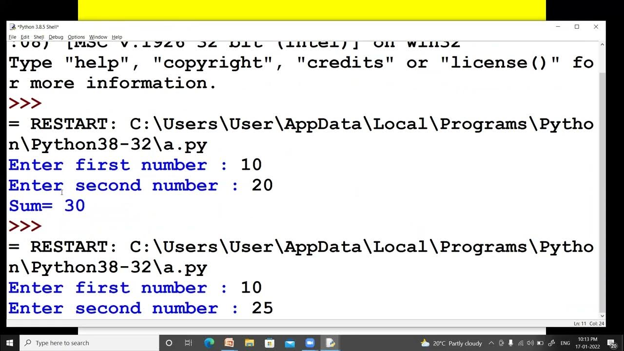 Python Lecture 1 Youtube