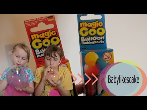 Baby Likes Cake - Episode 98 - Magic Goo Balloon Making Paste - YouTube