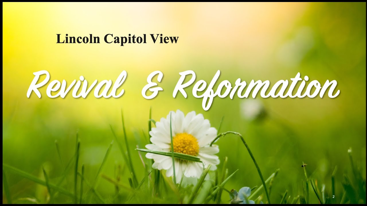 April 16, 2023 "Revival & Reformation" - YouTube
