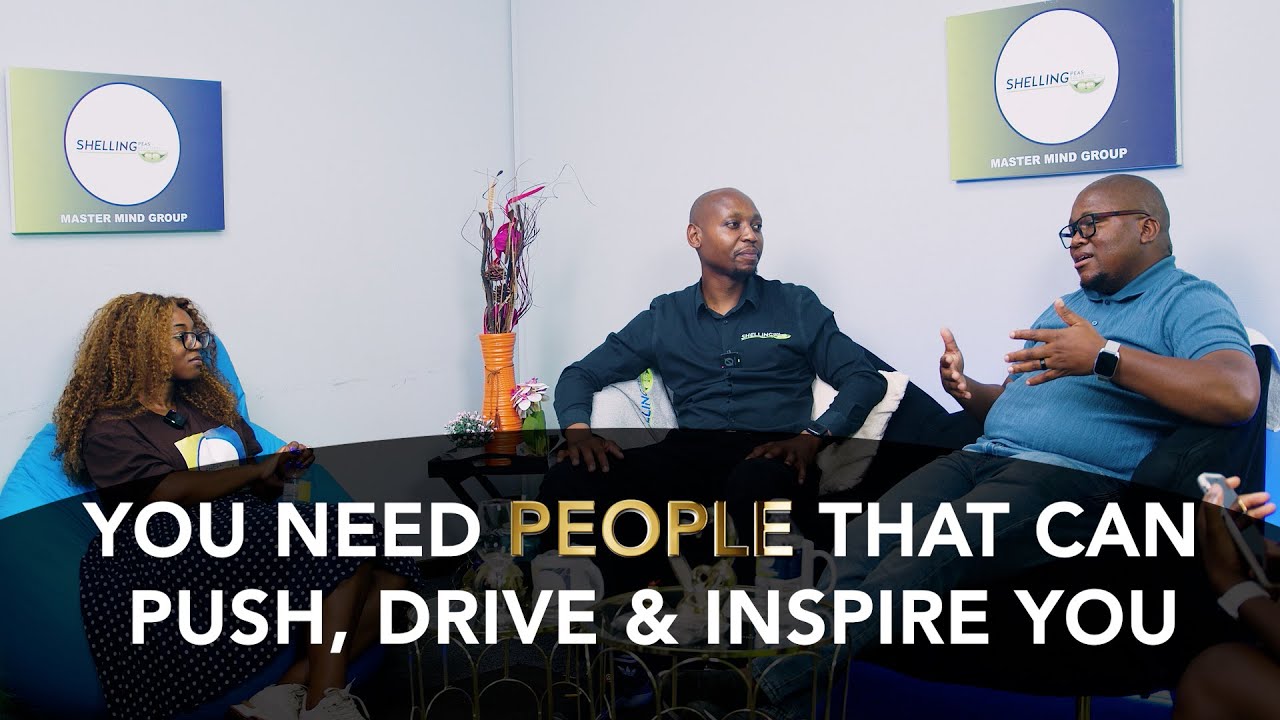 You Need People That Can PUSH, DRIVE & INSPIRE You - Thapelo Tshikane ...