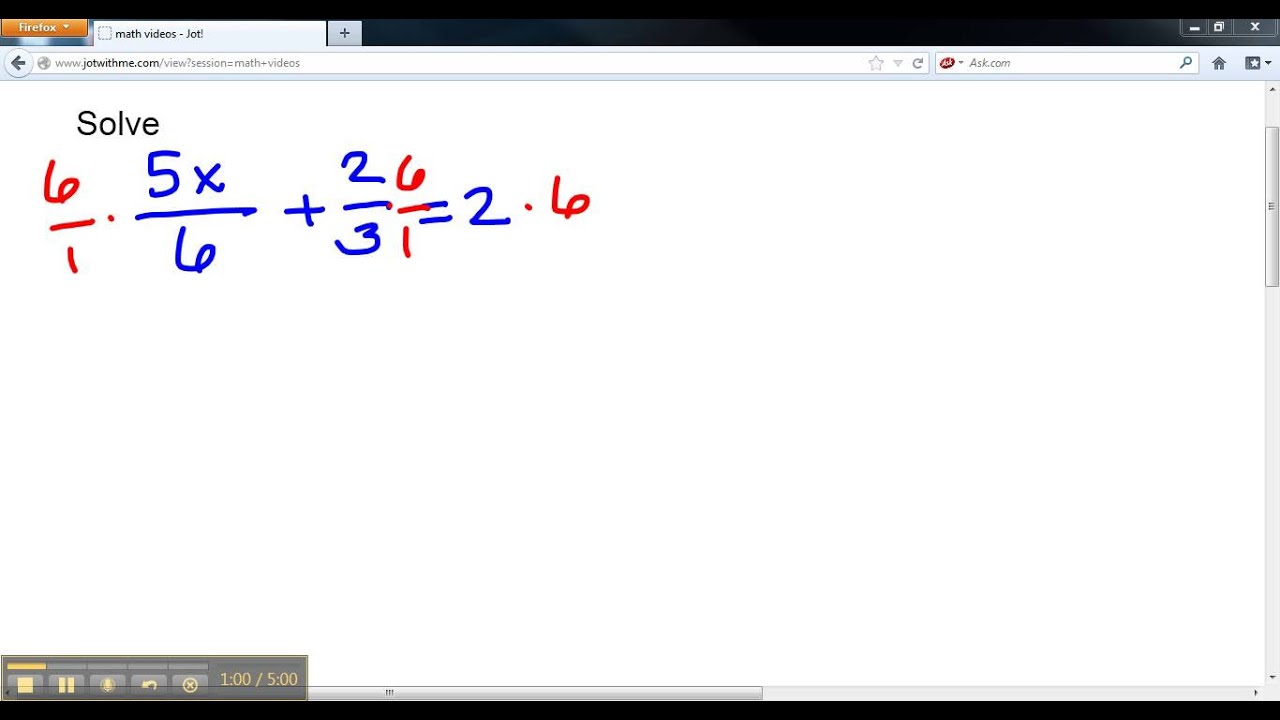 Solve The Equation 5x 6 2 3 2 YouTube solve-the-equation-5x-6-2-3-2-youtube