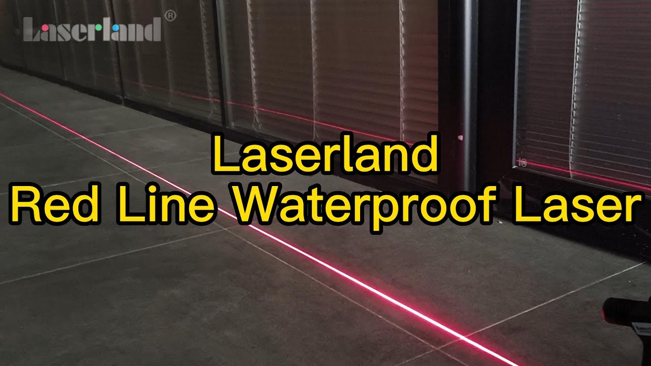 Laserland Red Line Waterproof Laser Module Wood Fabric Stone Brick ...