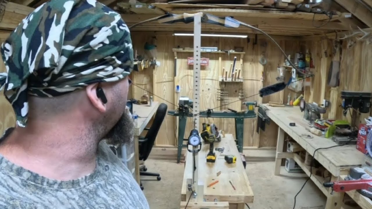 How to build a tillering tree for your traditional bows! - YouTube