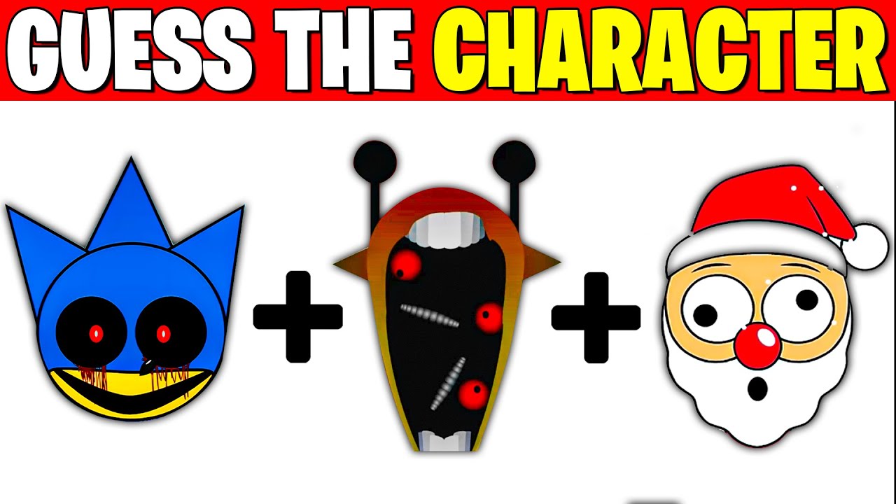 Guess The Incredibox Sprunki Characters By EMOJI😂Simon💛 + Sonic.Exe🦔 ...