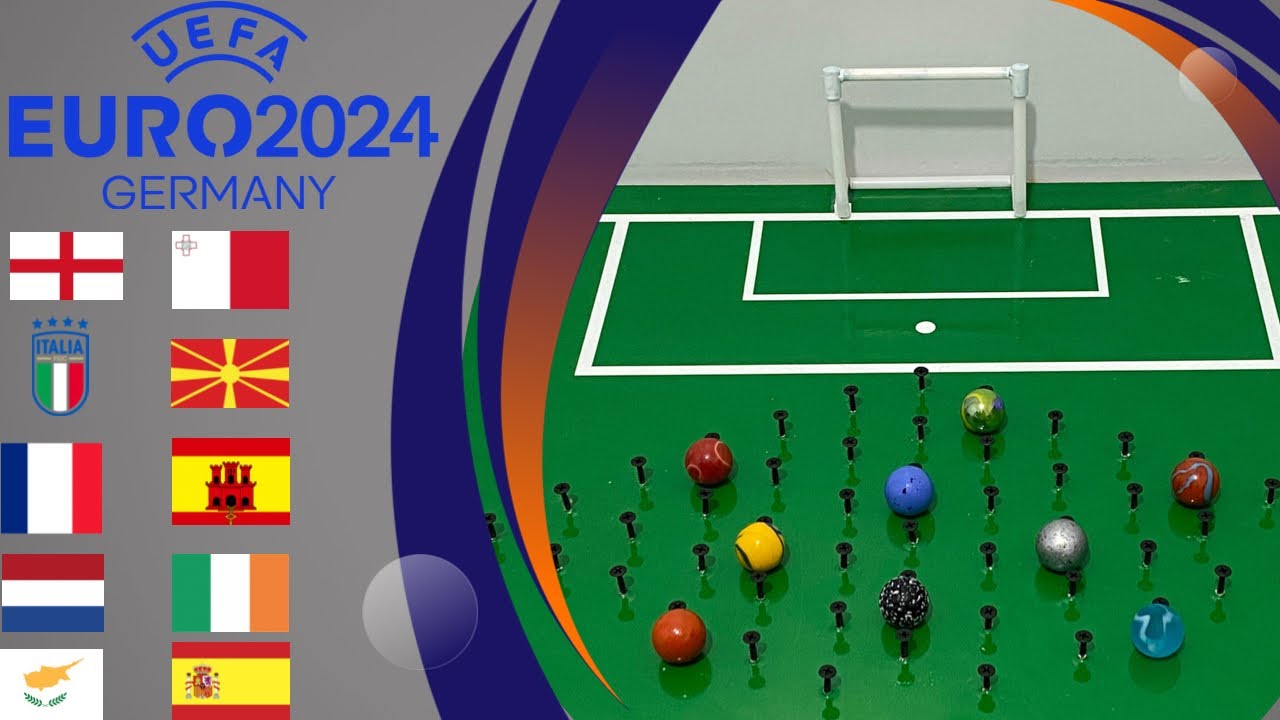 MARBLE FOOTBALL EUROPEAN CHAMPIONSHIP QUALIFICATION MATCHES - YouTube