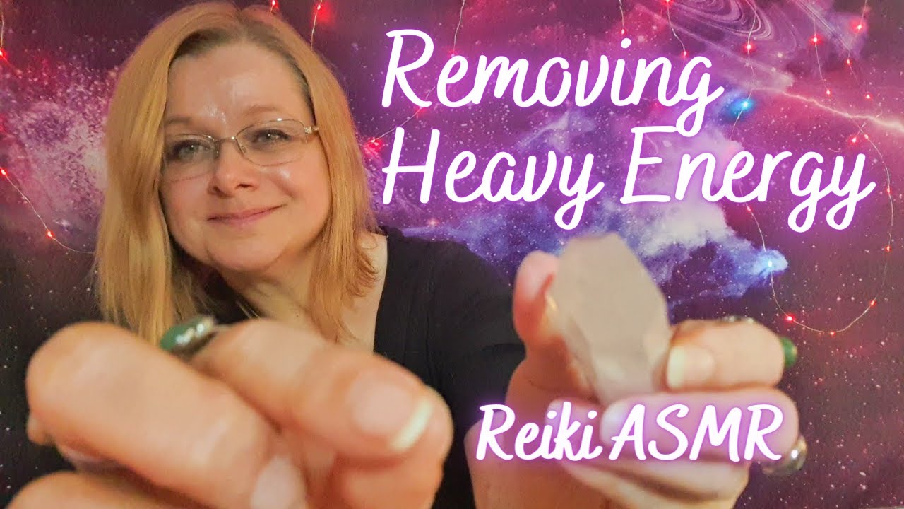 Removing heavy energies. Reiki asmr quartz crystal healing - YouTube