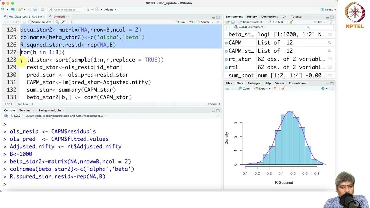 Hands on with R for Bootstrap Regression - YouTube