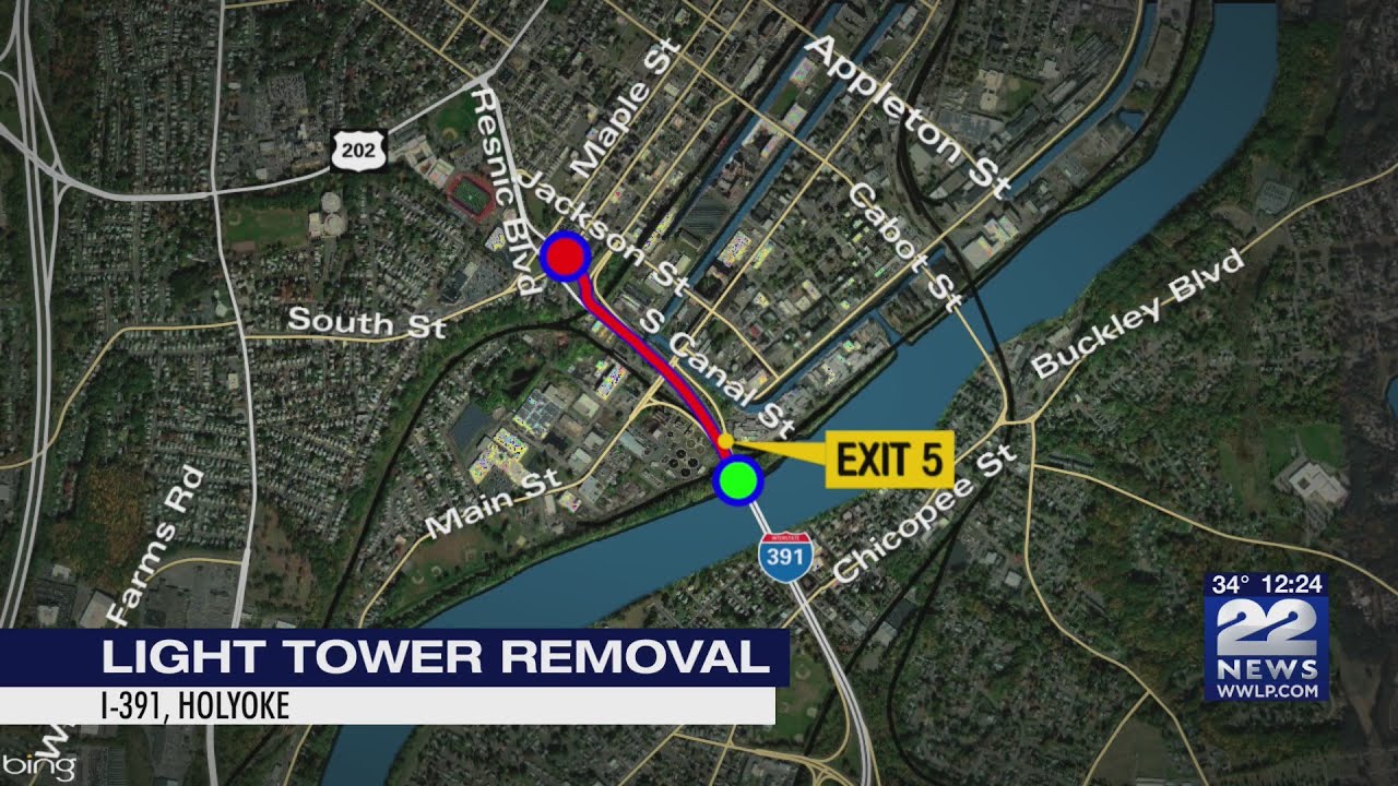 Portion of I-391 North will be closed overnight - YouTube