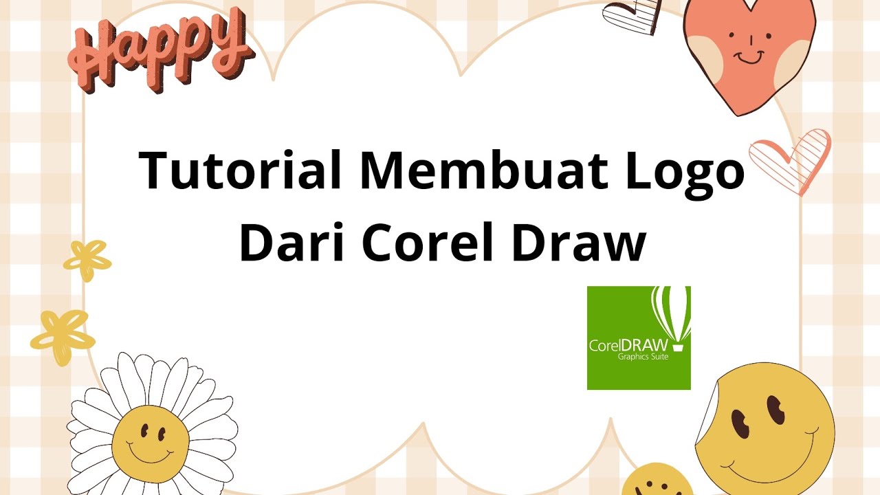 TUTORIAL MEMBUAT LOGO DI COREL DRAW - YouTube