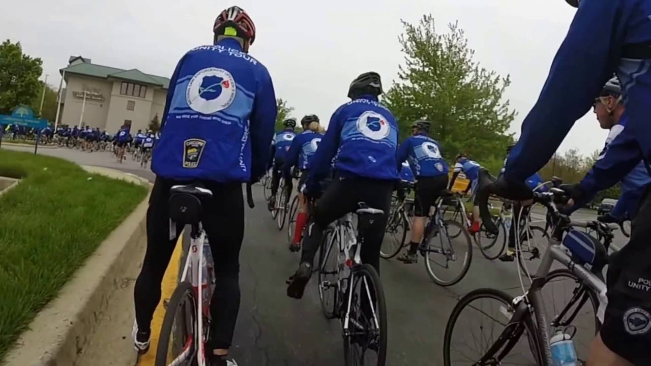 Police Unity Bike Tour 2016 MB - YouTube
