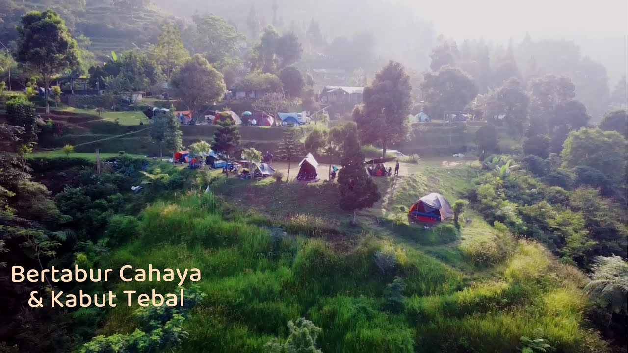 Camping Ground | Bukit Citamiang | Puncak Bogor I view City Light ...