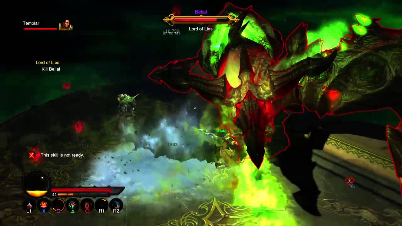 Act II Final Boss - Belial [Diablo III: Reaper of Souls – Ultimate Evil ...