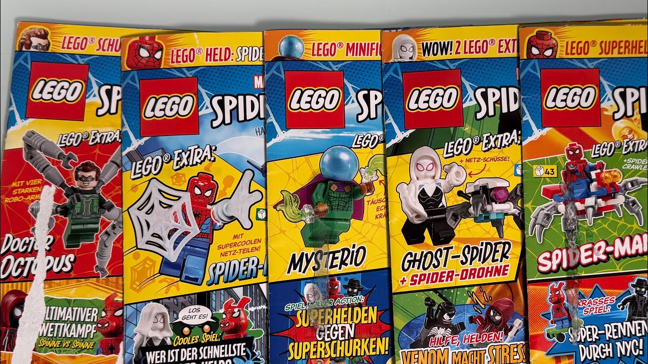 LEGO Spider Man Magazine - YouTube