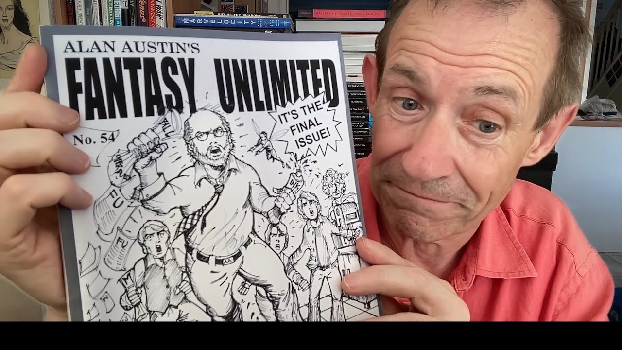 Fantasy Unlimited 54 Alan Austin (Last Issue) Fanzine Book Review - YouTube