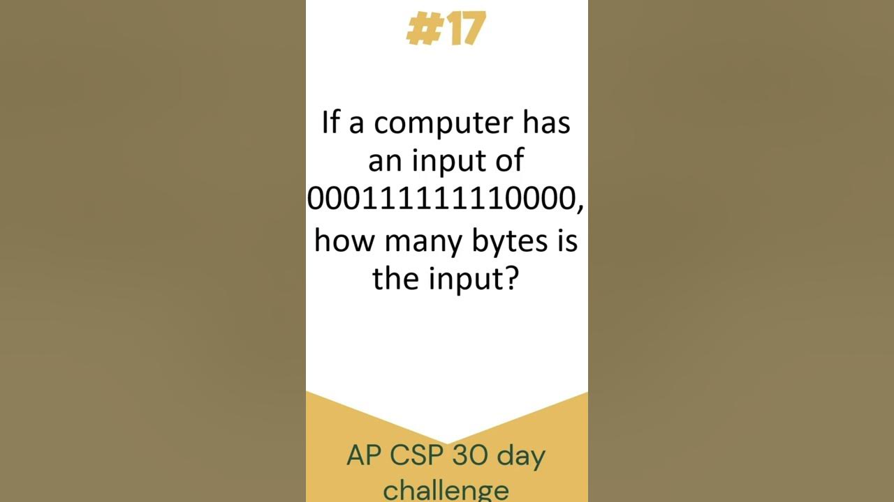 APCSP Exam | 2022 | Questions | 16 to 18 - YouTube