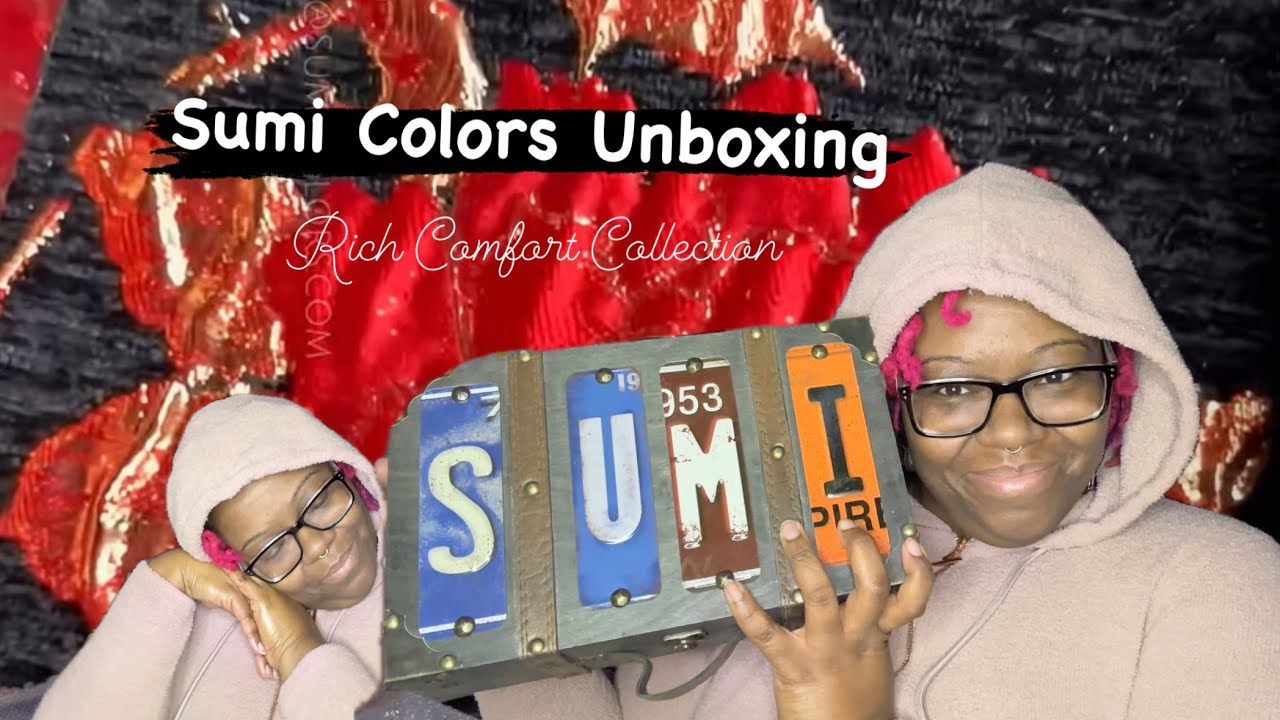 Sumi Colors Rich Comfort Collection Unboxing - YouTube
