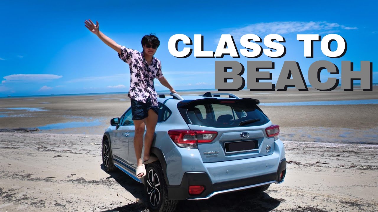Driving From City to Beach In The Subaru XV | Vlog - YouTube