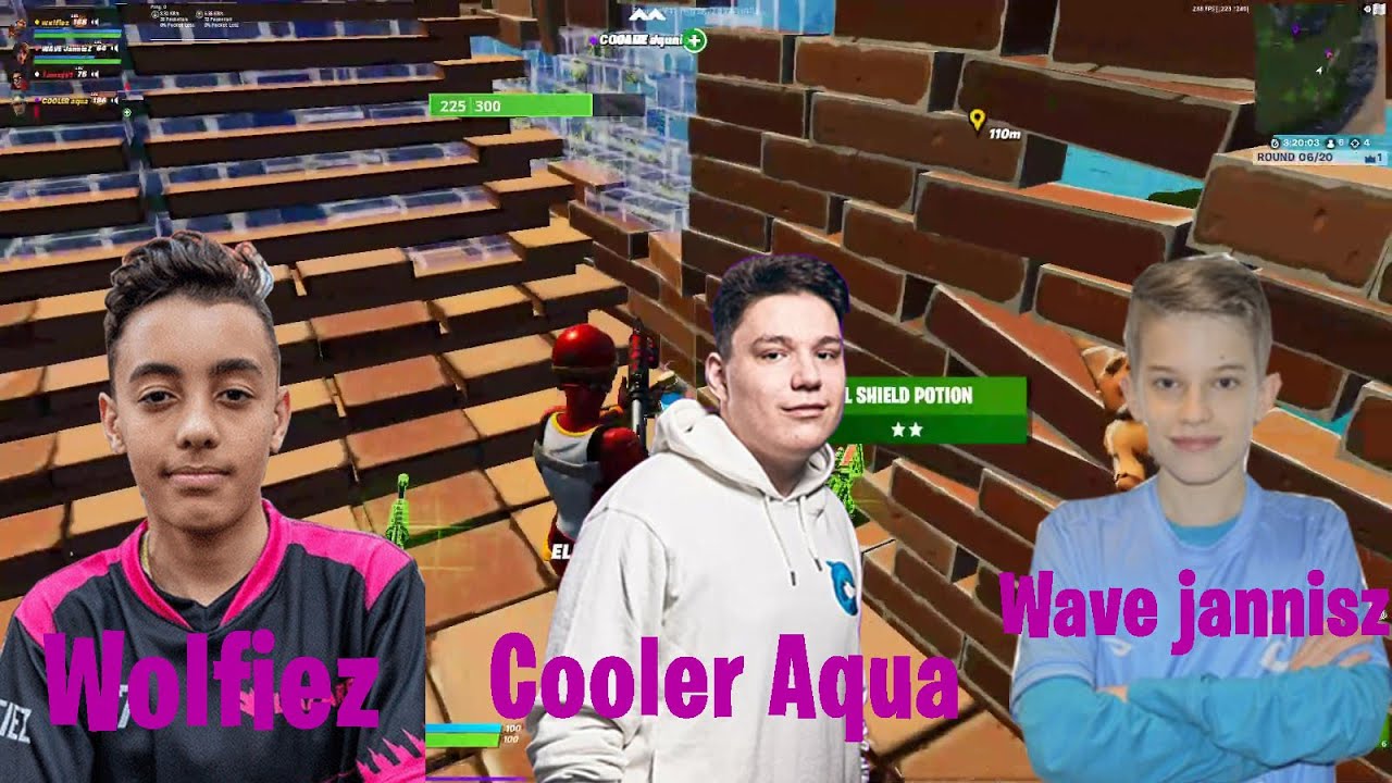 Wolfiez, cooler aqua, wave jannisz and more legendary realistic 4v4 ...