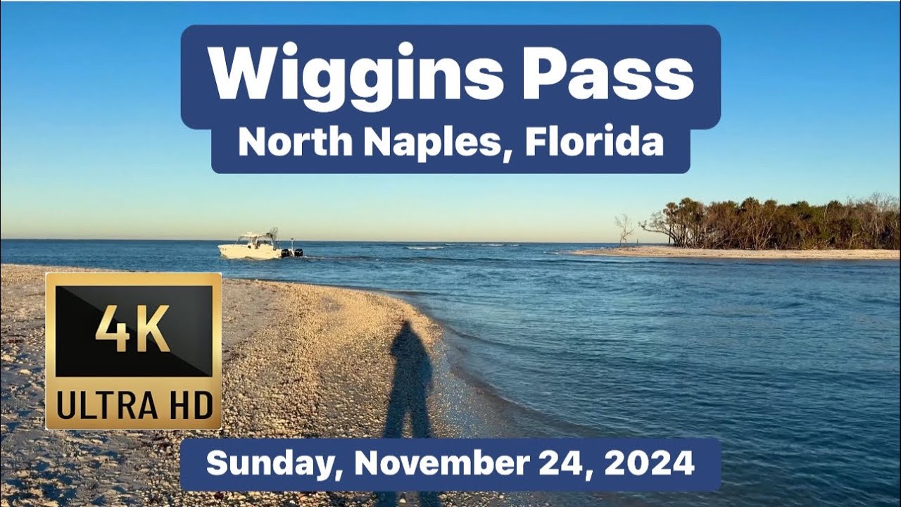 Sunday Morning’s Crisp, Clear Blue Skies at Wiggins Pass in North ...