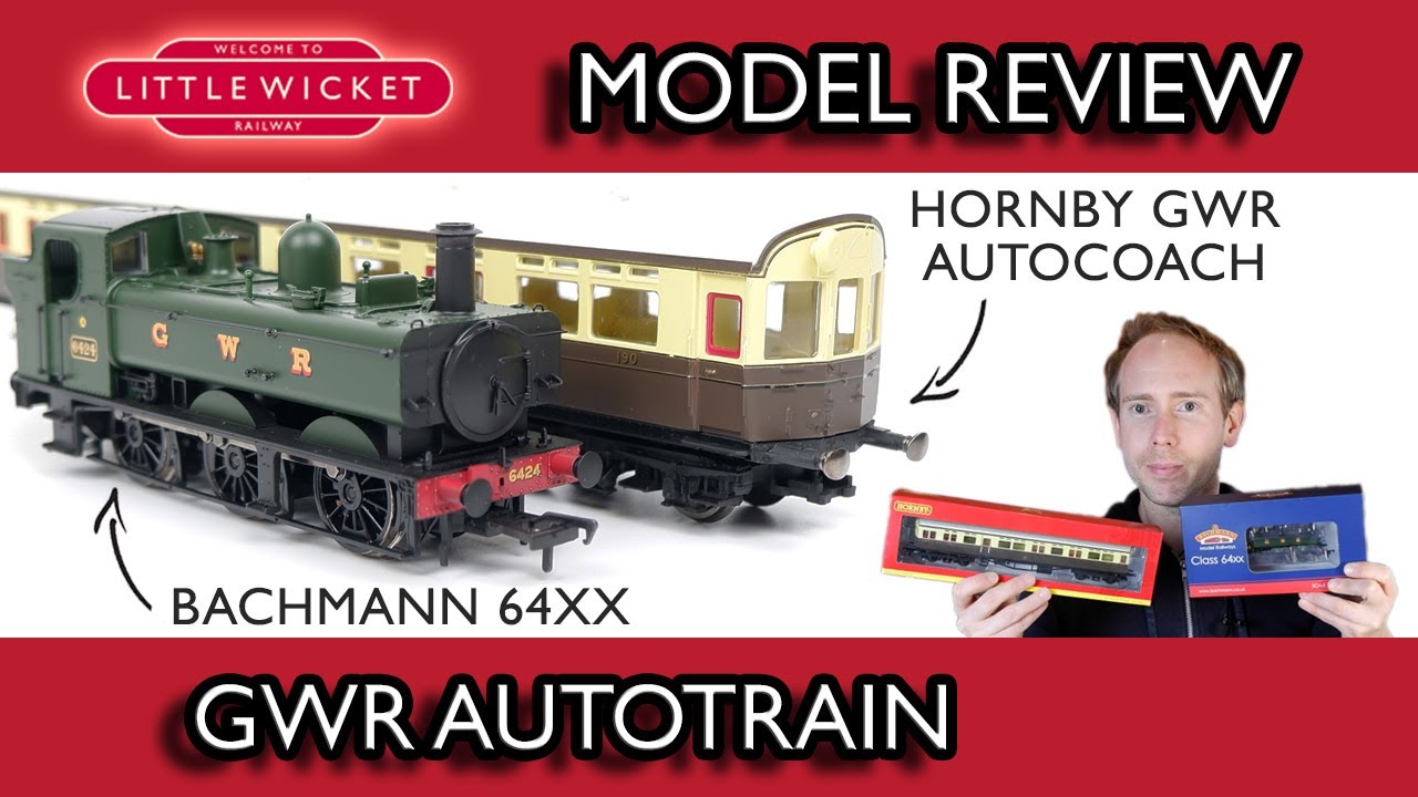 GWR Autotrain feat. Hornby Autocoach (R4821) and Bachmann 64XX (31-635A ...