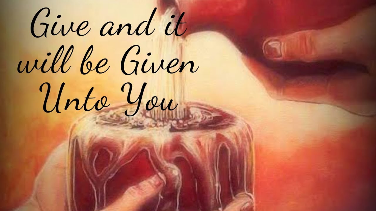 Give and It will be Given Unto You | Sis Tina Ignatius - YouTube