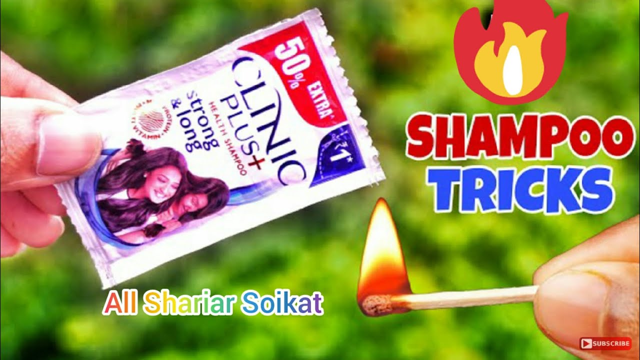 2 science experiment . Shampoo trick and paper trick. - YouTube