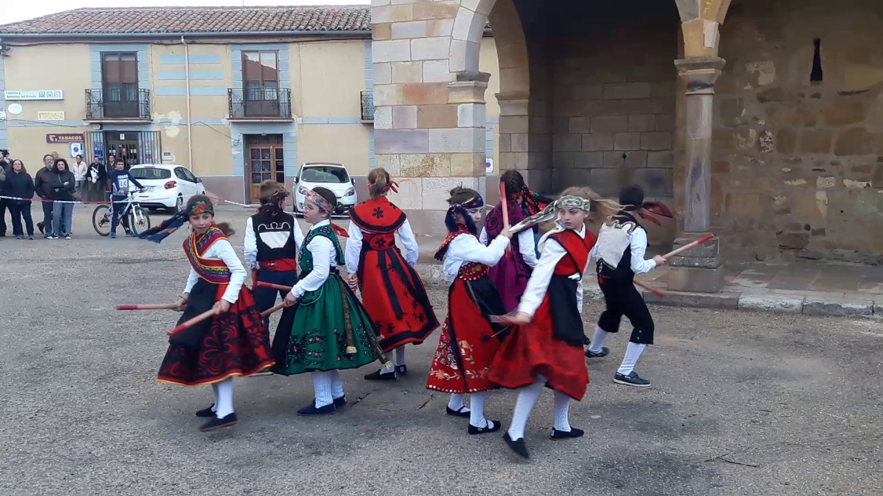 DANZA DEL PALOTEO. TÁBARA. 31/03/2017 - YouTube