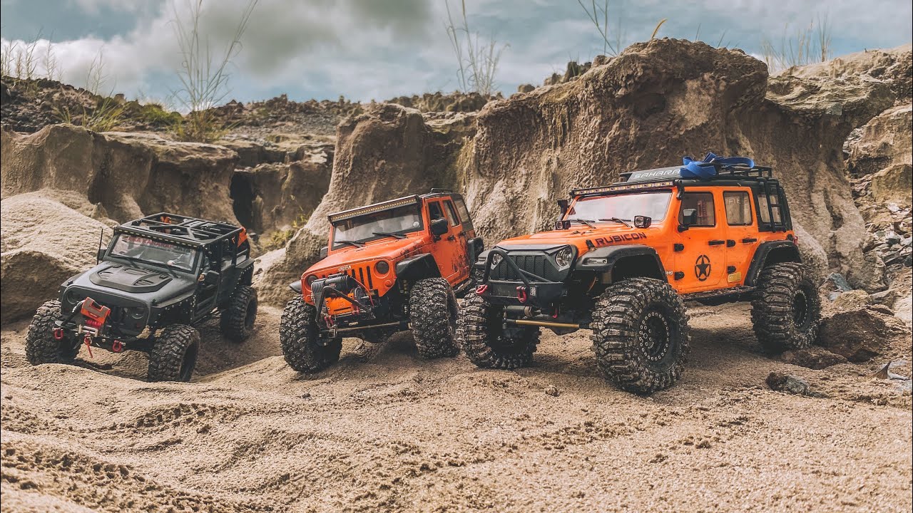 RC CAR 4X4 TEAM RUBICON || KYX, AXIAL SCX10I, YIKONG 4102 || PART 2 ...